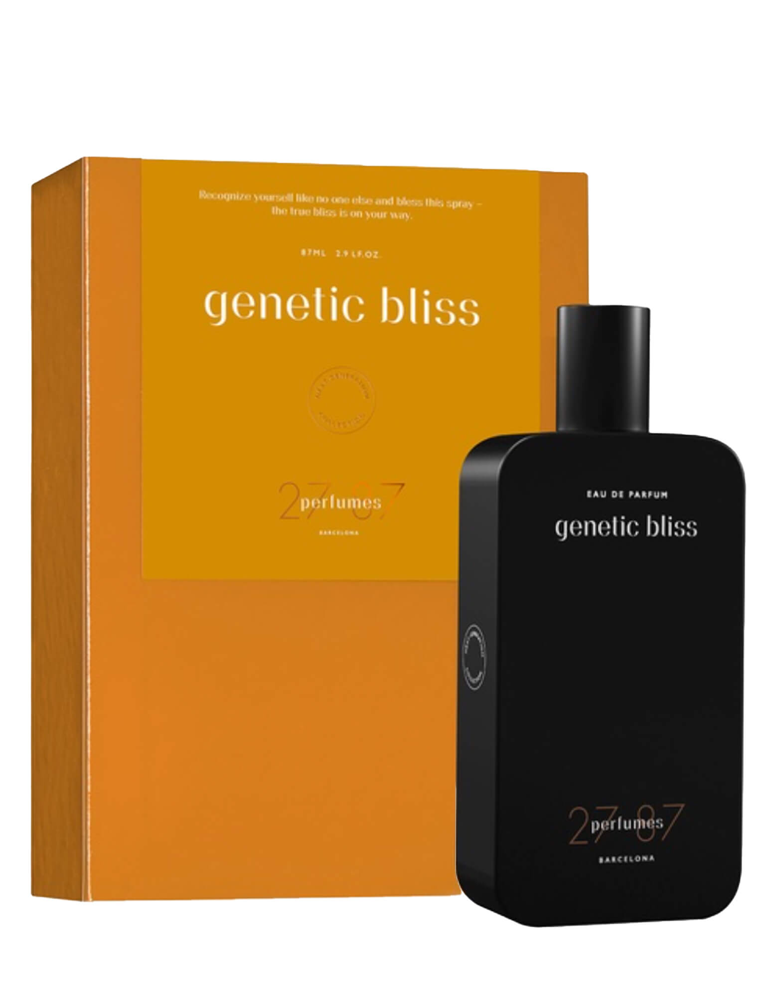 27 87 PERFUMES GENETIC BLISS 87ML - Gilardoni Como
